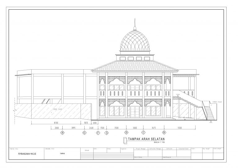 RAB dan Siteplan Masjid Al Imam Asy Syafi’i – YAYASAN MUTIARA ISLAM ...